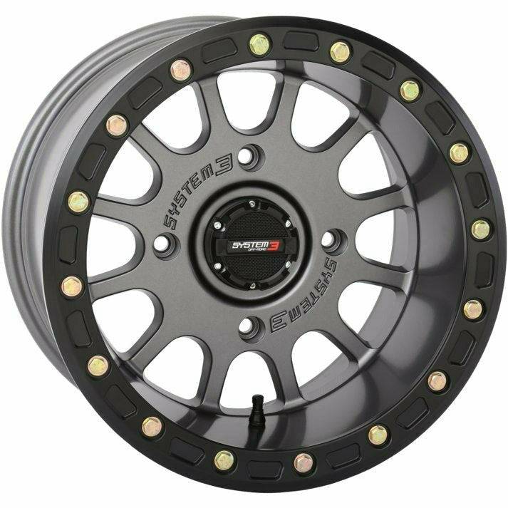 System 3 OffRoad SB-5 Beadlock Wheel (Gunmetal/Black) – IroncladIndustries